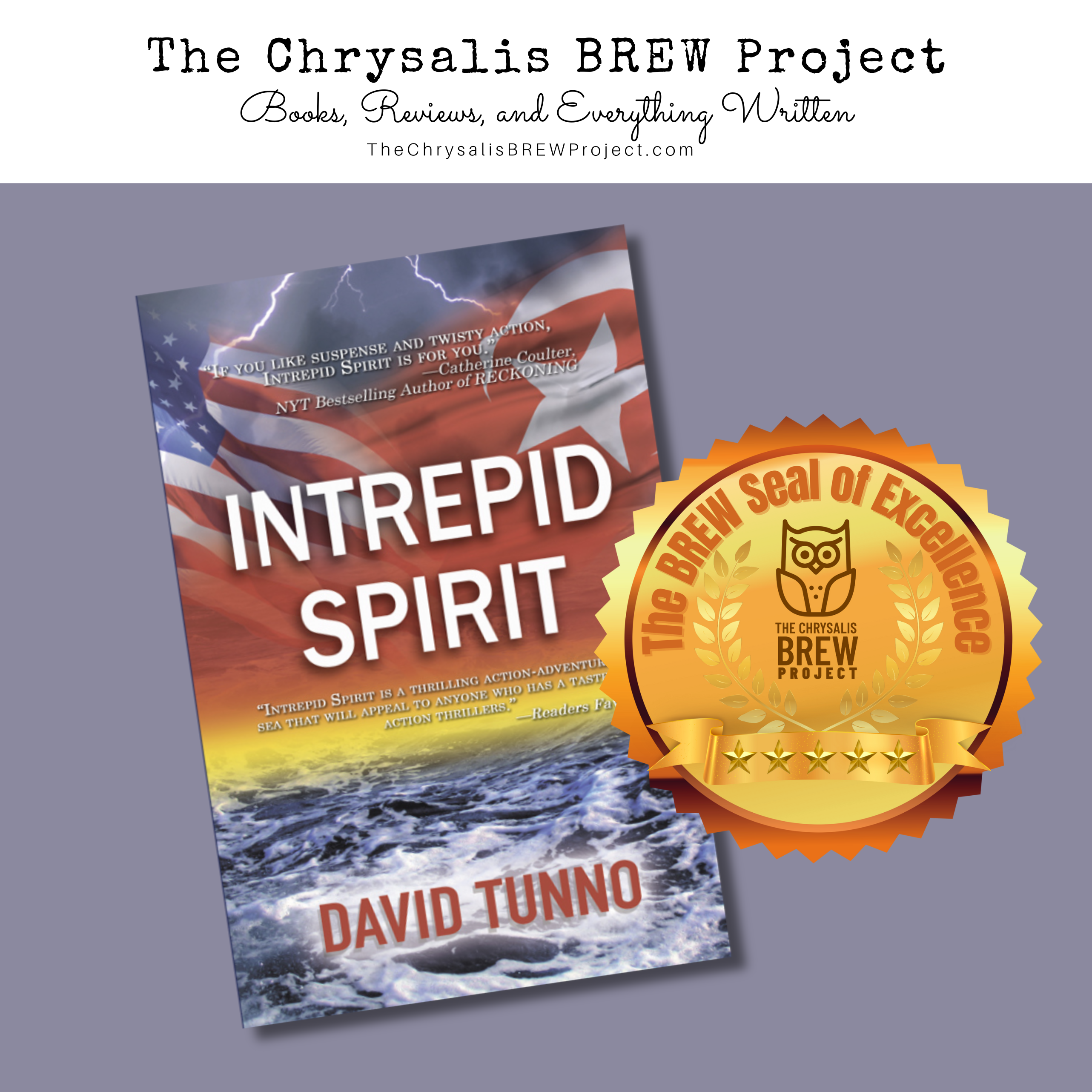 Book Review: "Intrepid Spirit" by David Tunno - The Chrysalis BREW Project