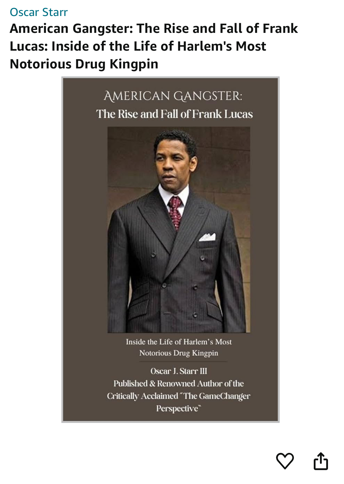Official Press Release: American Gangster: The Rise and Fall of Frank ...